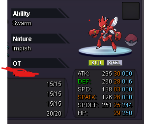 Auction Impish Scizor 25+(Mega) - Selling Pokémon - Silver - Pokemon ...